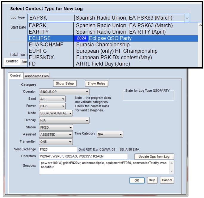 Solar Eclipse QSO Party Rules | HamSCI